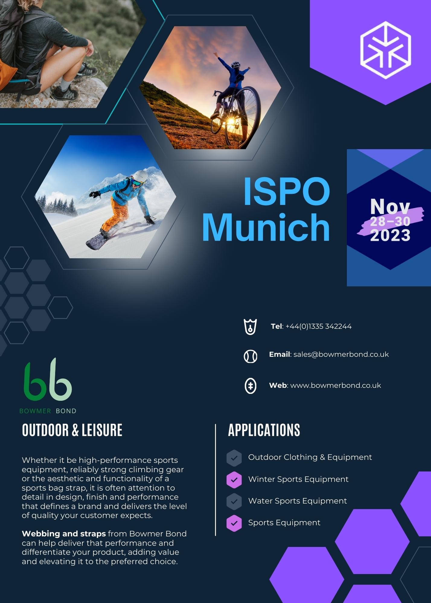 ISPO Munich 2023 - Bowmer Bond